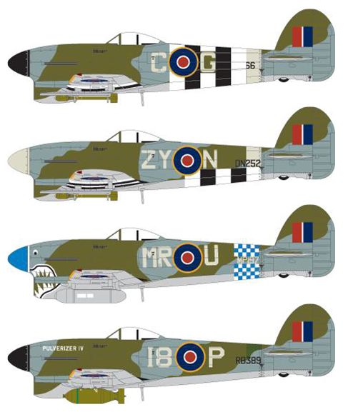Hawker Typhoon | Hawker typhoon, Wwii aircraft, Hawker tempest