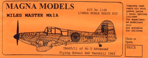 Magna Models next release - Miles Master 1/1A - The Rumourmonger ...